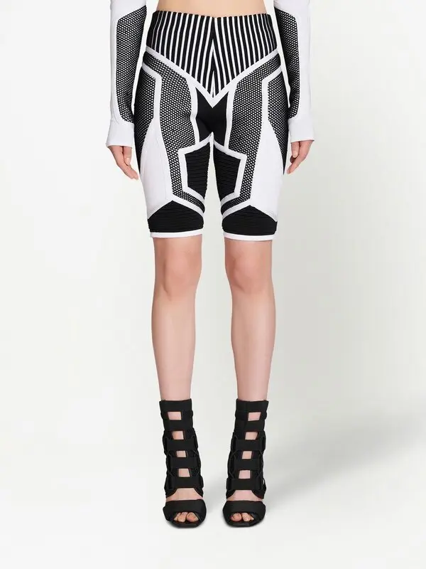 Balmain Knit Cycling Shorts