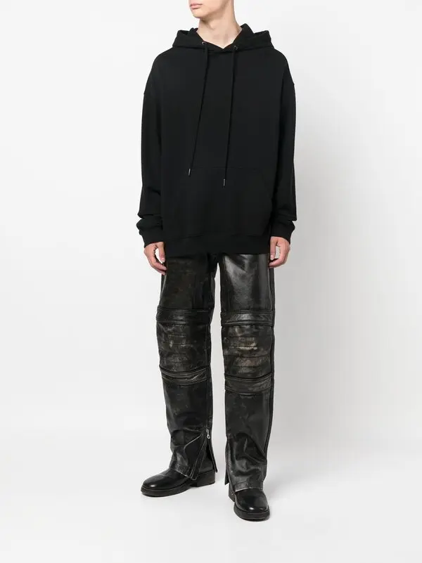 DIESEL® Slim-cut Leather Trousers