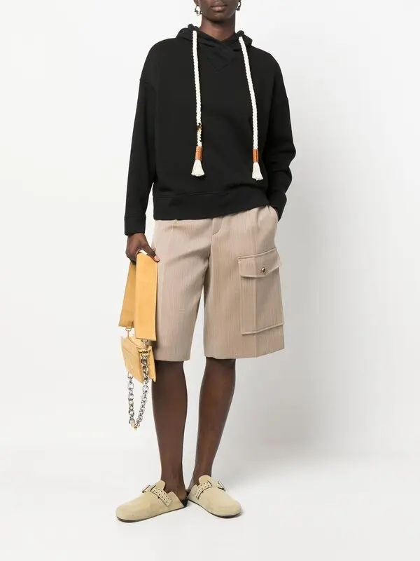 FORTE_FORTE Rope-drawstring Hoodie