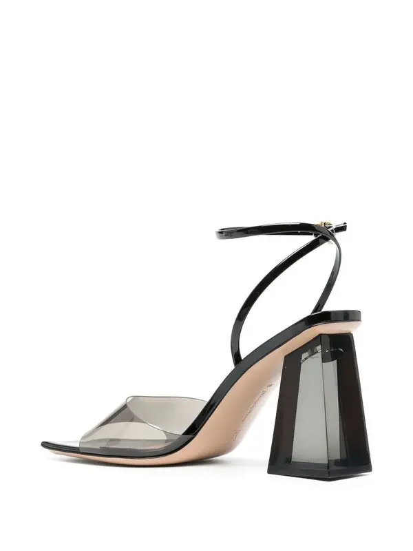 GIANVITO ROSSI Cosmic 85mm Sandals - Black