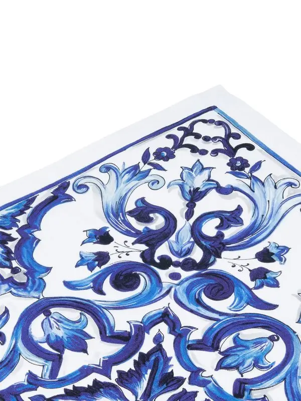 DOLCE & GABBANA CASA Linen Napkins - Blue