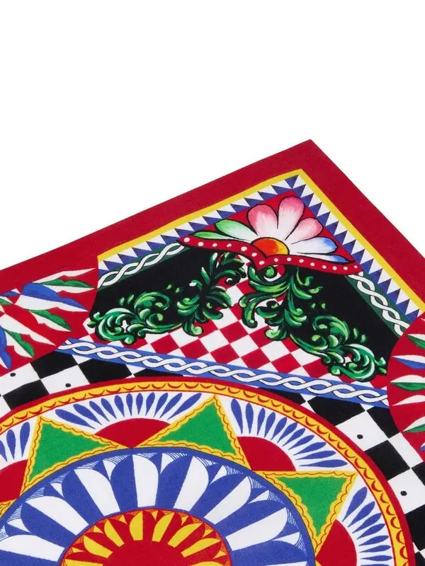 Dolce & Gabbana Set Of Two Linen Napkins