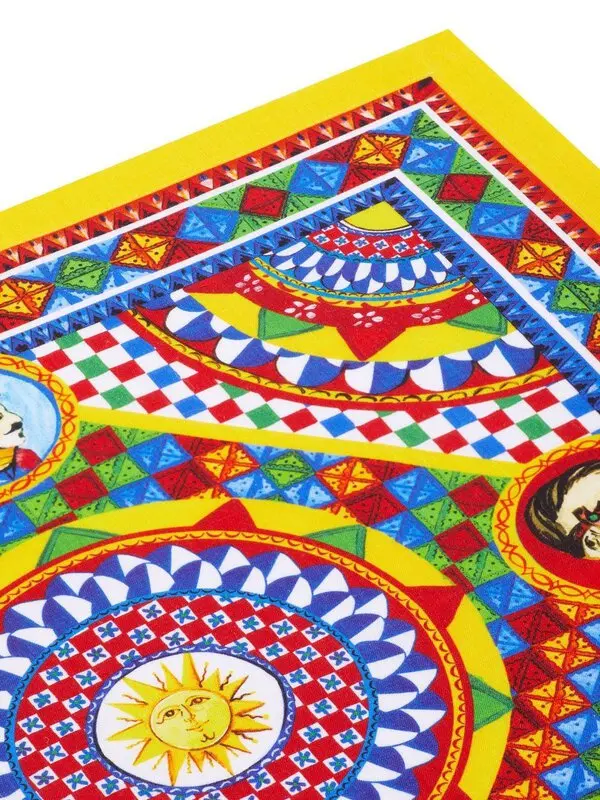 Dolce & Gabbana Set Of Two Linen Napkins