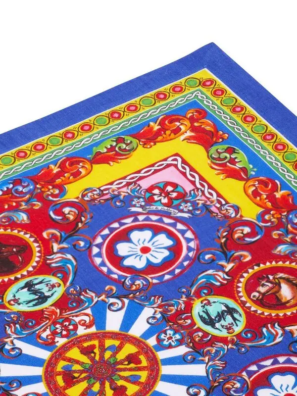 Dolce & Gabbana Set Of Two Linen Napkins