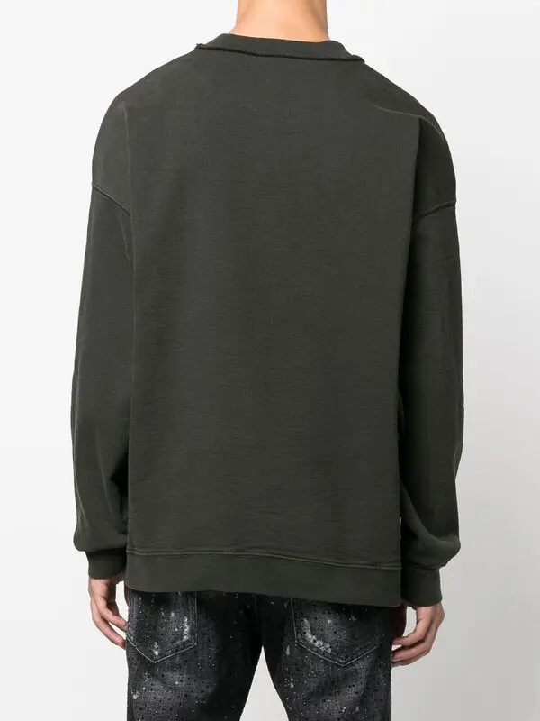 Dsquared2 Logo-appliqué Crewneck Sweatshirt