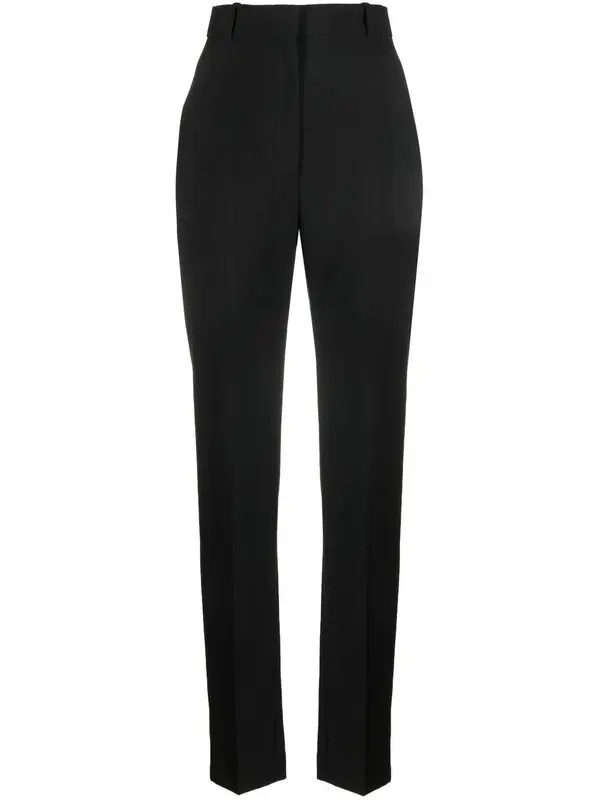 Alexander McQueen High-waisted Tailored Wool Trousers