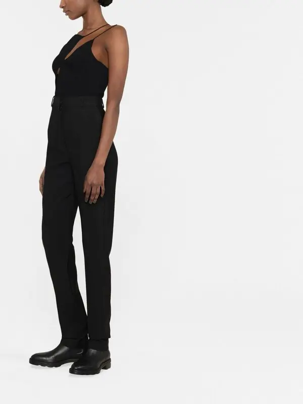 Alexander McQueen High-waisted Tailored Wool Trousers