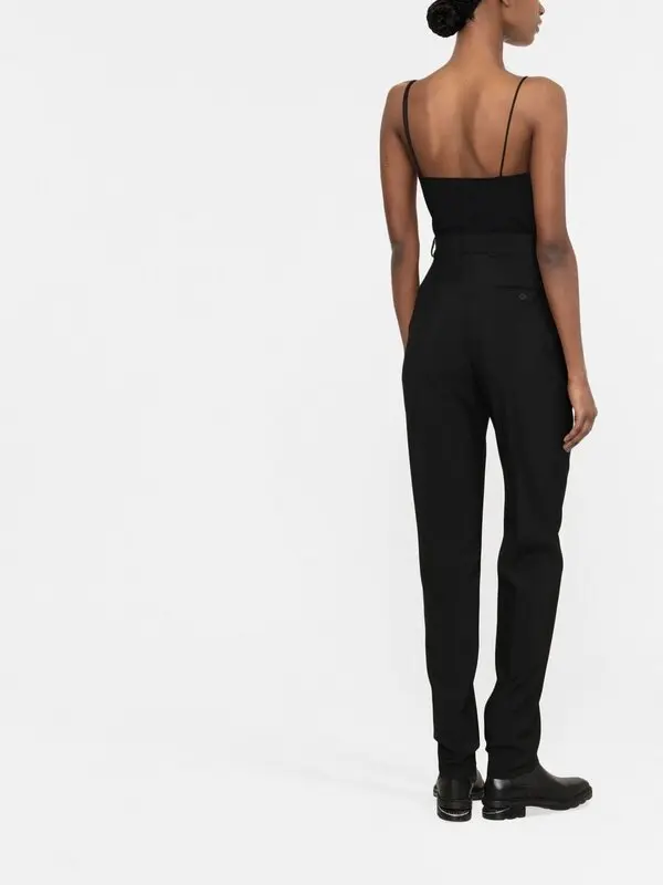Alexander McQueen High-waisted Tailored Wool Trousers