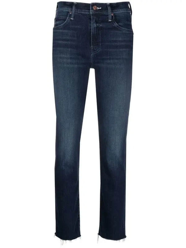 MOTHER Raw-cut Skinny Jeans