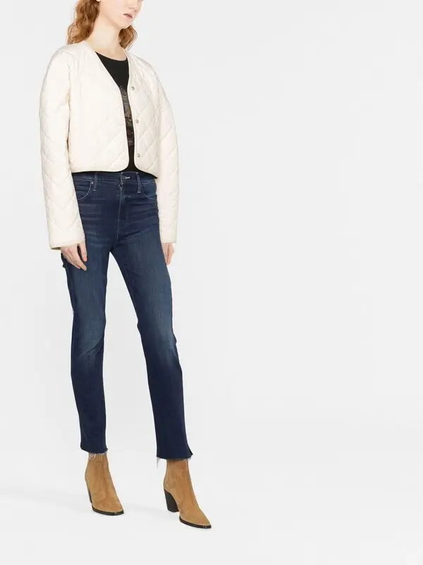 MOTHER Raw-cut Skinny Jeans