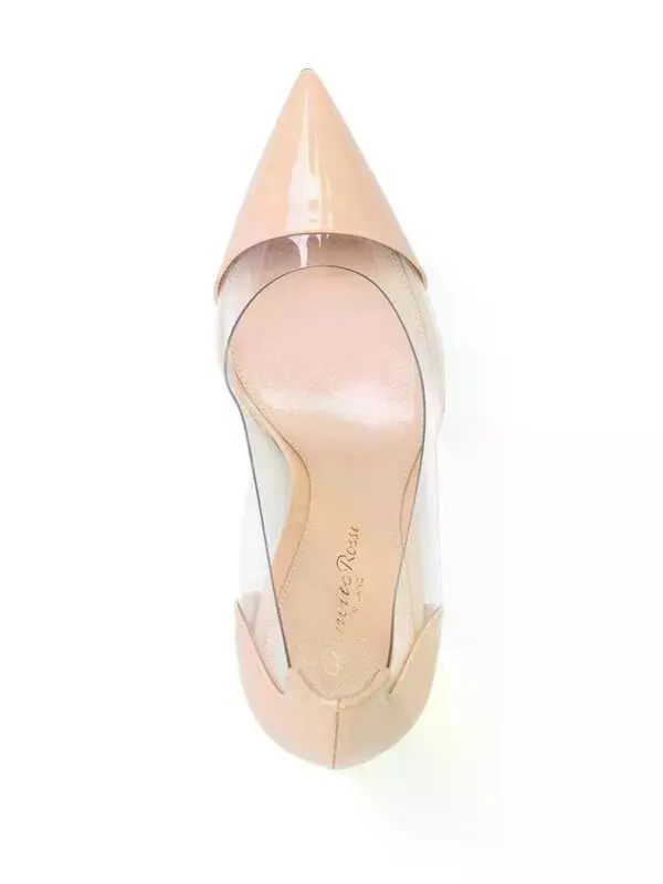 GIANVITO ROSSI 105mm Plexi Pumps - Neutrals