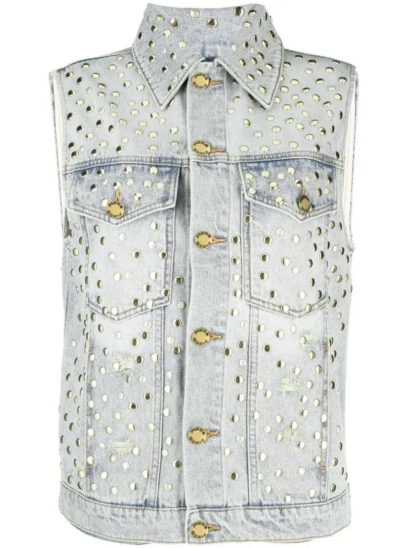 Pinko Gemito Studded Gilet