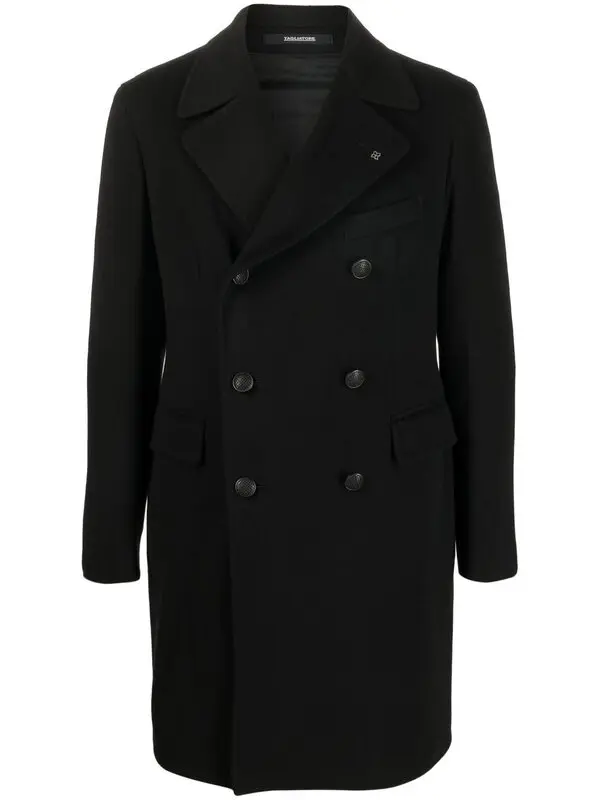 Tagliatore Double-breasted Virgin Wool-cashmere Coat