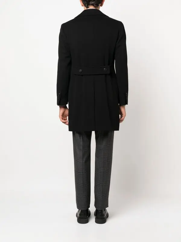 Tagliatore Double-breasted Virgin Wool-cashmere Coat