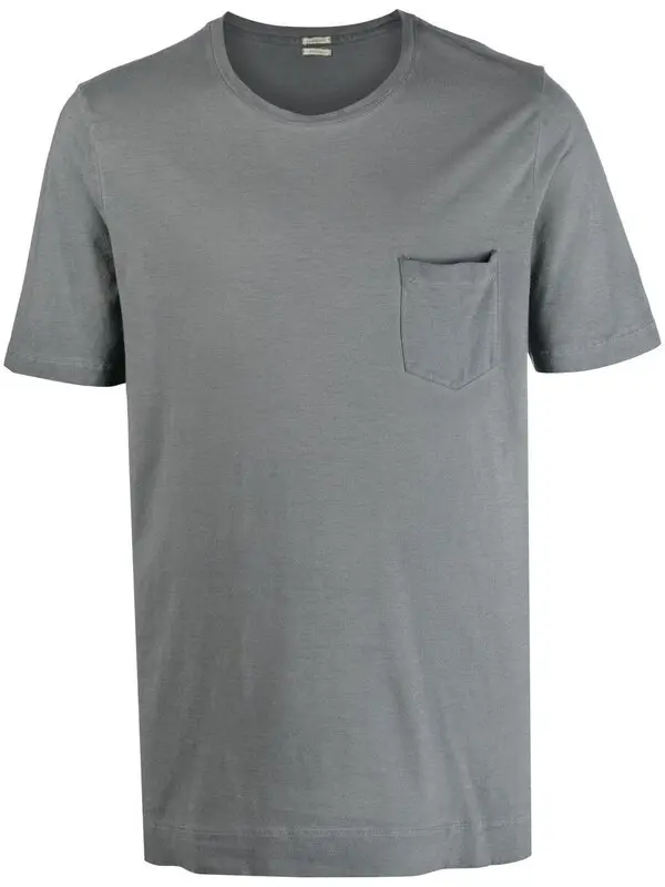 Massimo Alba Chest Patch-pocket Detail T-shirt