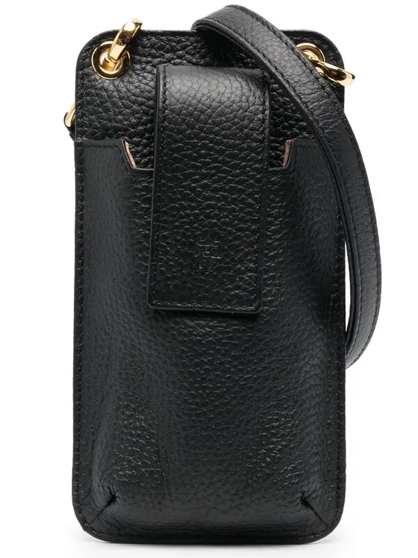 Eleventy Leather Mobile Phone Bag