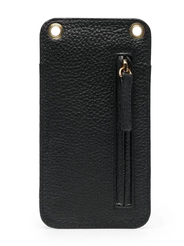 Eleventy Leather Mobile Phone Bag