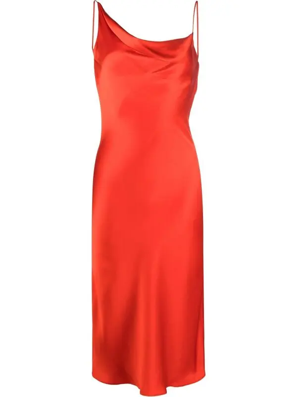 Stella McCartney Cowl-neck Midi Dress