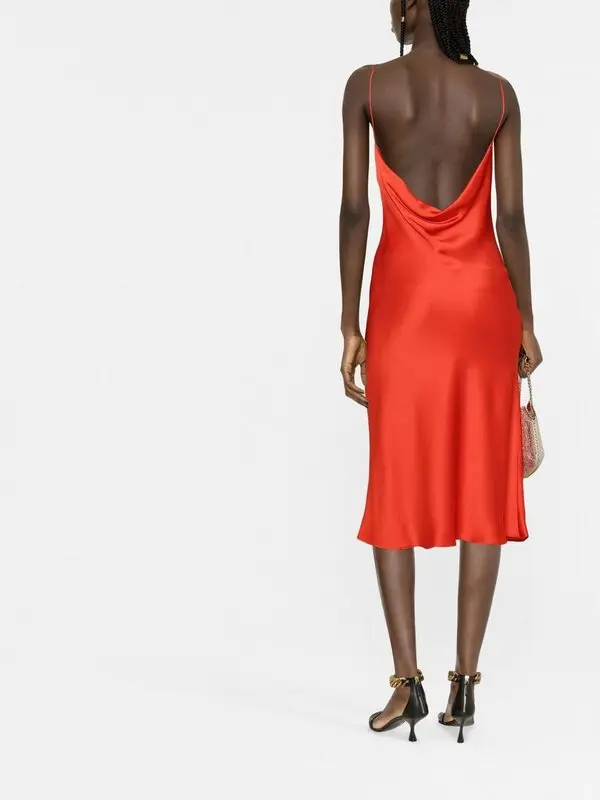 Stella McCartney Cowl-neck Midi Dress