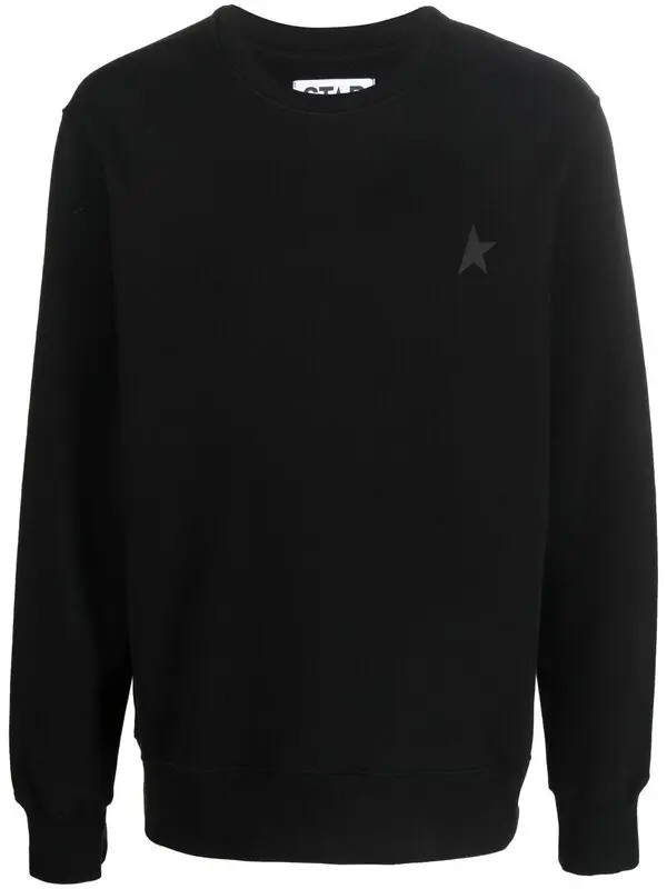 GOLDEN GOOSE Archibald Star Collection Sweatshirt - Black