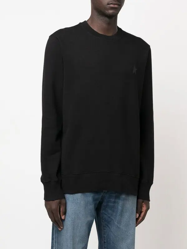 GOLDEN GOOSE Archibald Star Collection Sweatshirt - Black