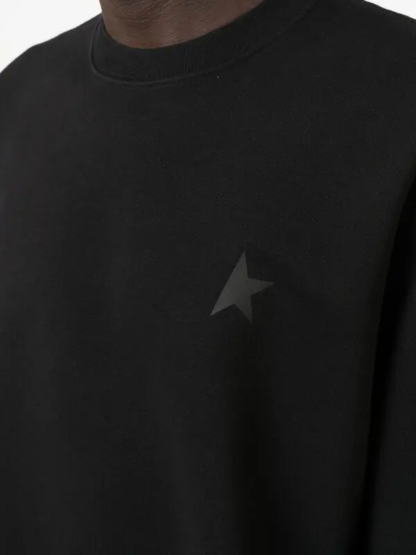 GOLDEN GOOSE Archibald Star Collection Sweatshirt - Black