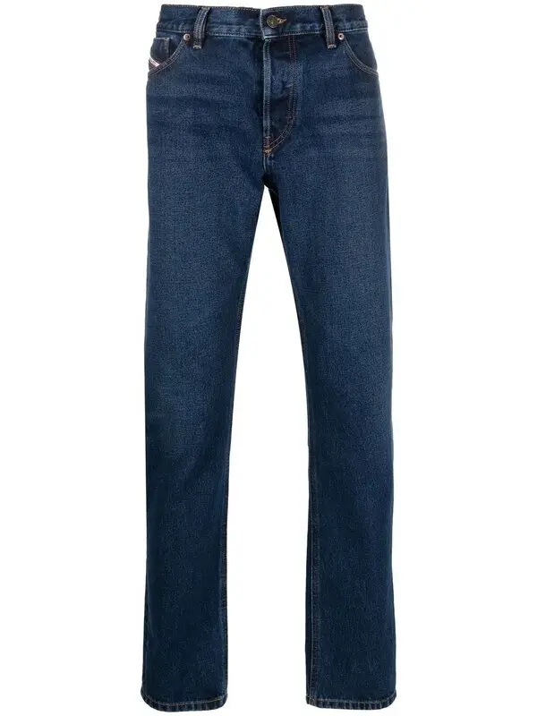 DIESEL® 1995 D-sark 007e6 Straight-leg Jeans - Blue