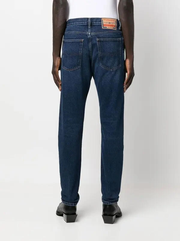 DIESEL® 1995 D-sark 007e6 Straight-leg Jeans - Blue