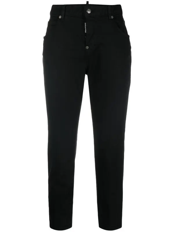 Dsquared2 Mid-rise Cropped Jeans