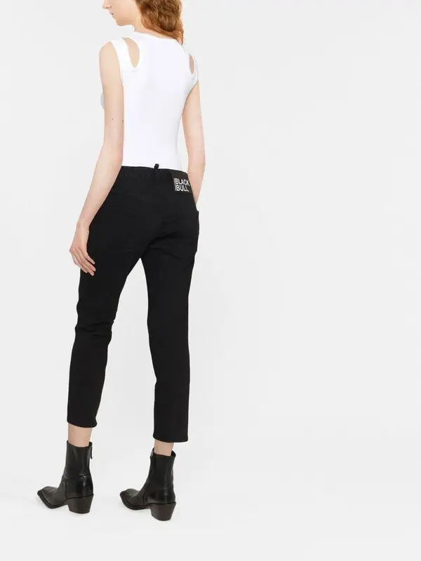 Dsquared2 Mid-rise Cropped Jeans