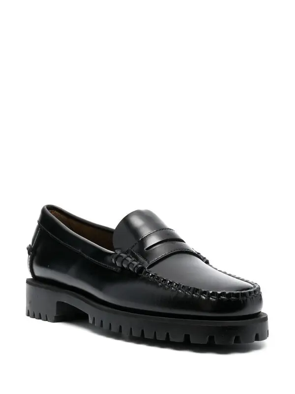 SEBAGO Dan Penny Flat Loafers - Black