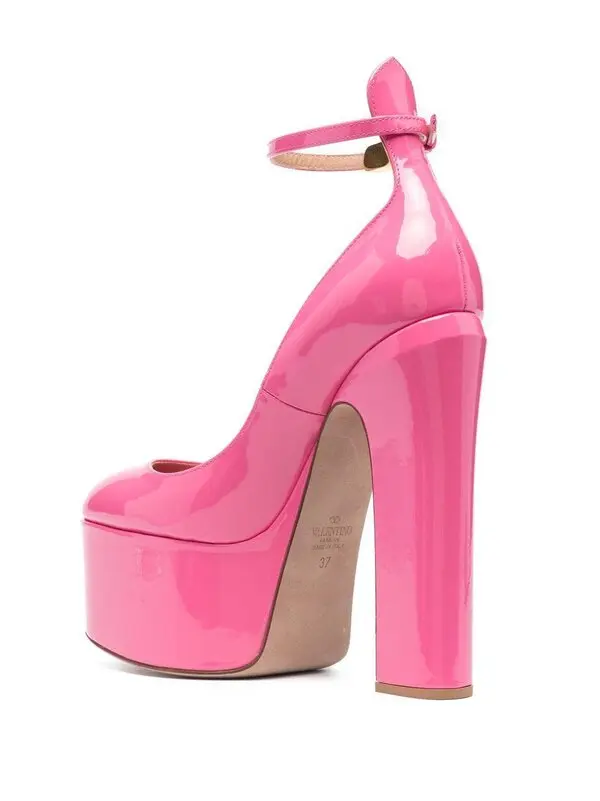 Valentino Garavani Tan-go 155mm Platform Pumps - Pink