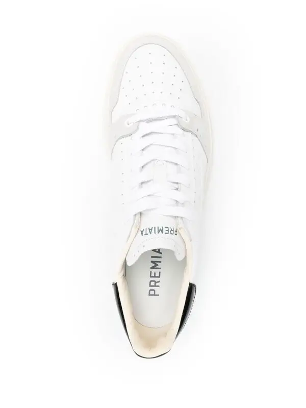 Premiata Quinn Panelled Low-top Sneakers