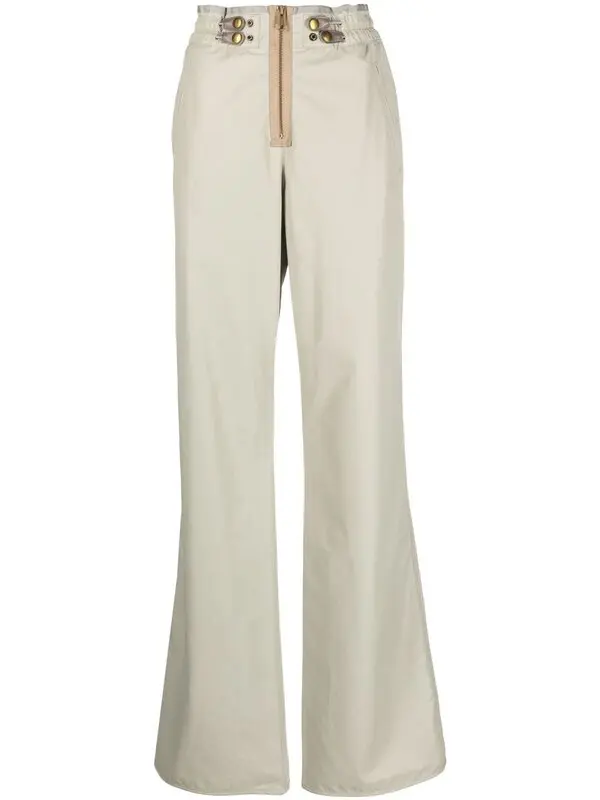 DIESEL® High-waisted Flared Trousers