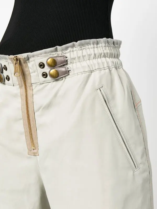 DIESEL® High-waisted Flared Trousers