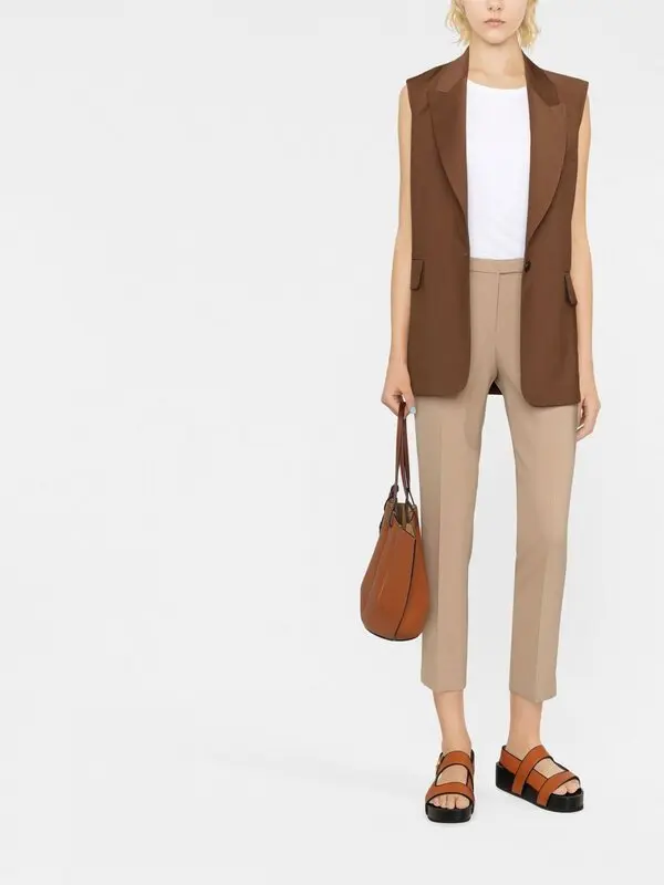 Peserico Cropped Tailored Trousers
