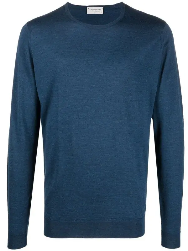John Smedley Fine-knit Jumper - Blue