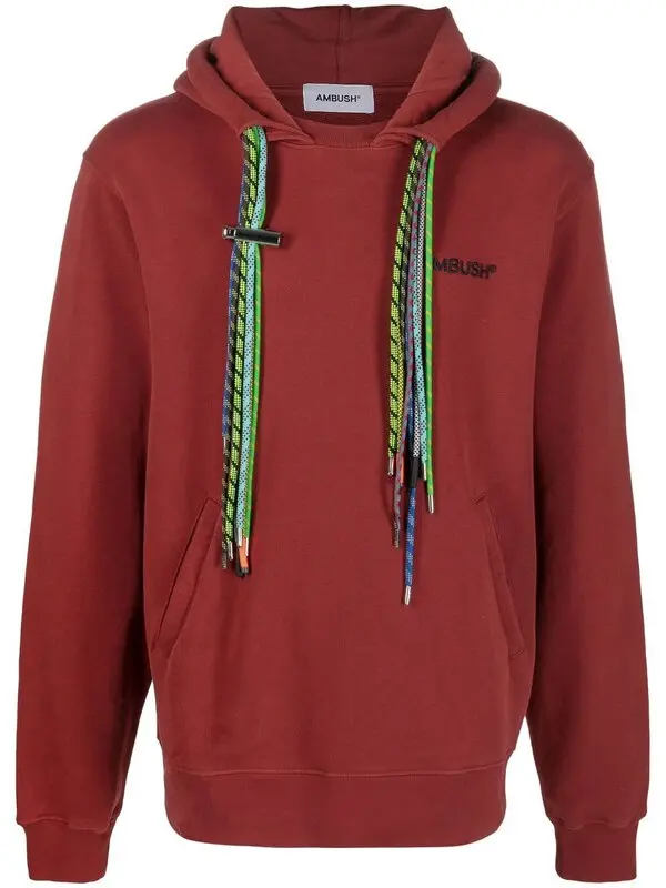 AMBUSH Multi-cord Hoodie - Red