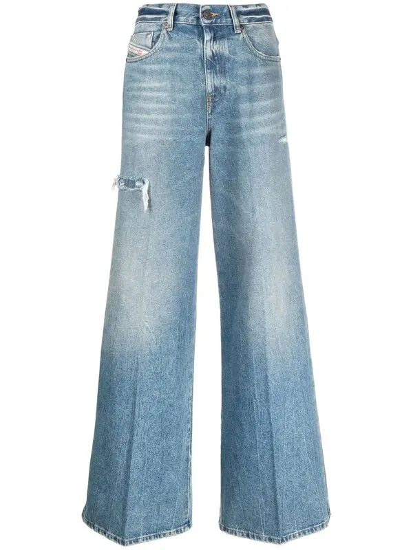 DIESEL® 1978 D-akemi 09d97 Bootcut Jeans - Blue