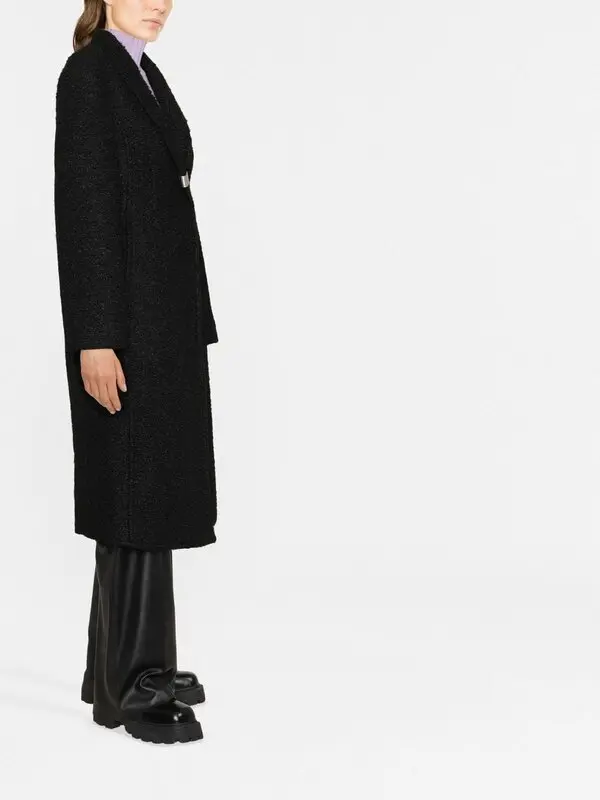 1017 Alyx 9sm Bouclé Coat With Hardware Detail