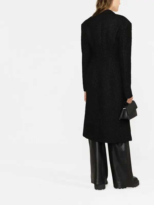 1017 Alyx 9sm Bouclé Coat With Hardware Detail