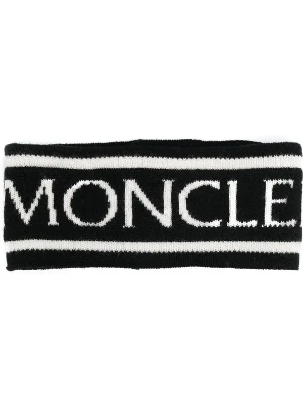 Moncler Logo Intarsia-knit Headband