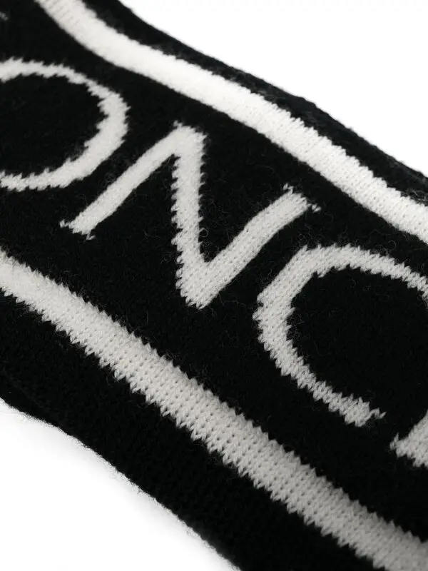 Moncler Logo Intarsia-knit Headband