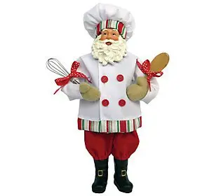 SANTA'S WORKSHOP 12' Baker Santa By - One-color