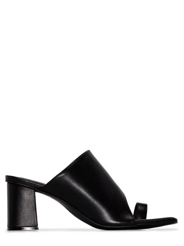 OSOI Square-toe Toe-strap Mules