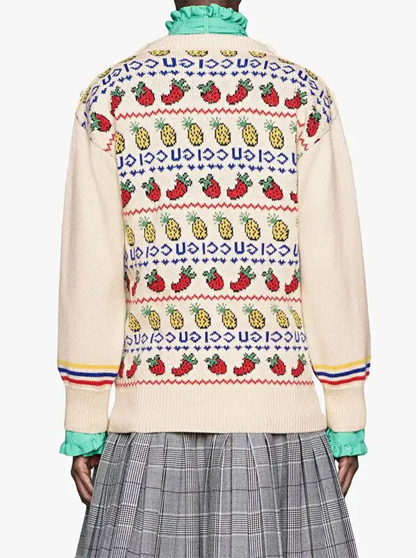 Gucci Fruit Intarsia Jumper
