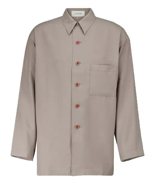 LEMAIRE Silk Pajama Shirt