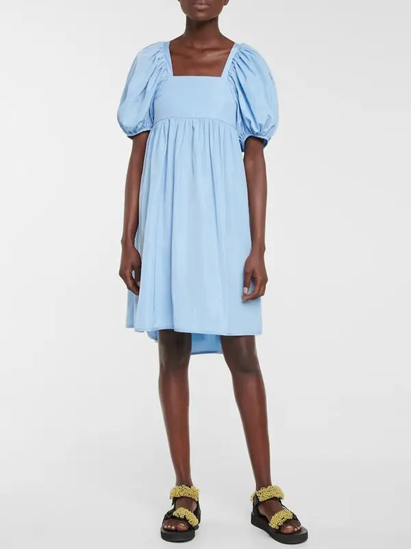 Cecilie Bahnsen Tilde Faille Minidress