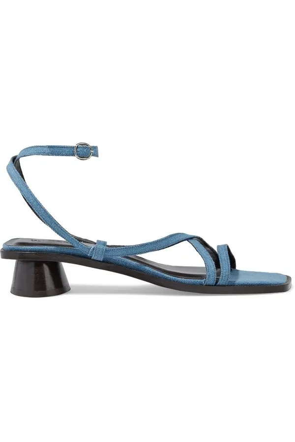 By Far Yumi Denim Sandals