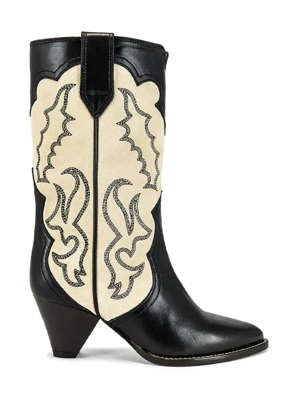 Isabel Marant Linle Cowboy Ankle Boots